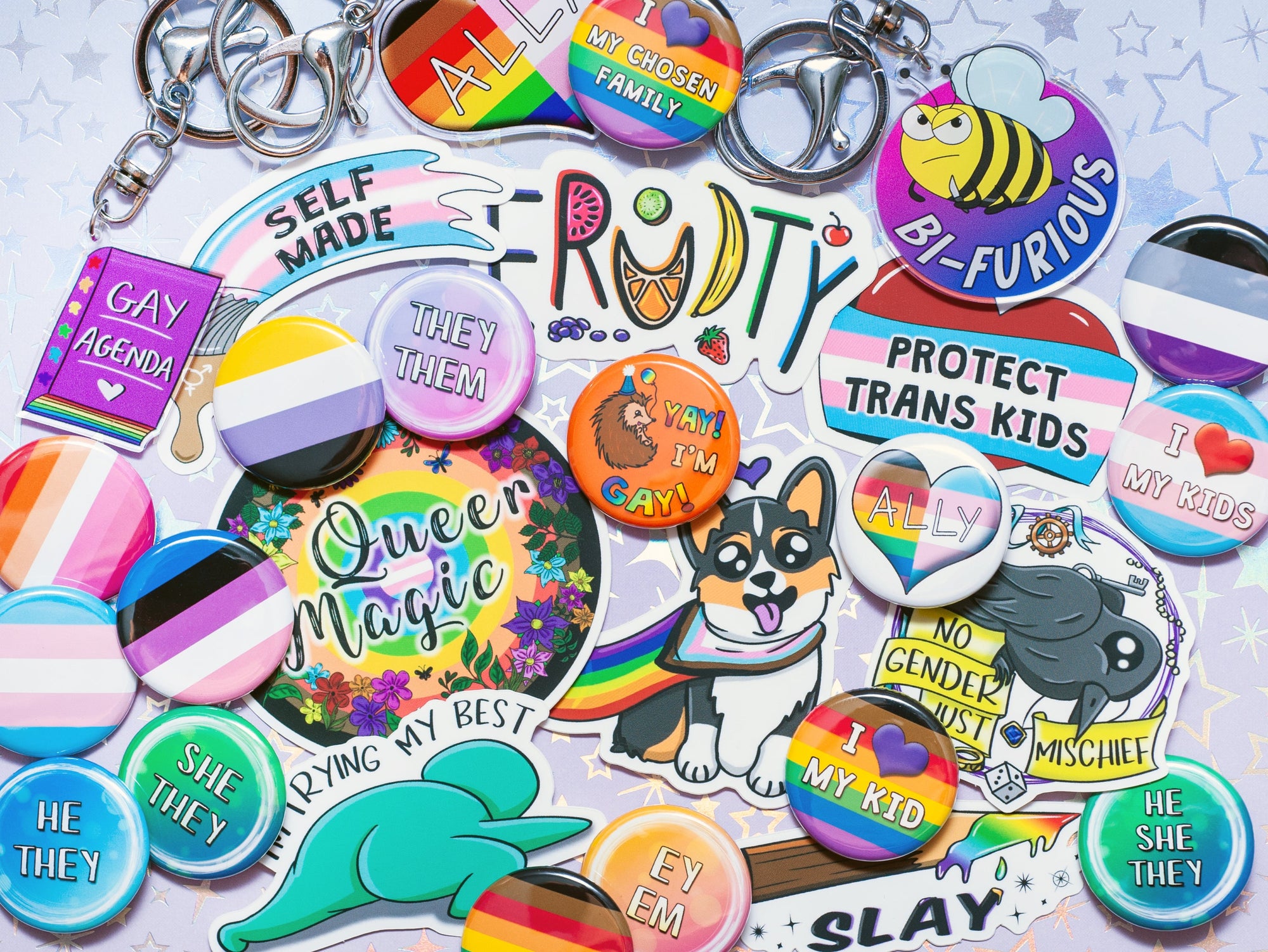 LGBTQ+ Accessories & Gifts | Pride Gifts | U.S. Orders $50+ Ship Free!