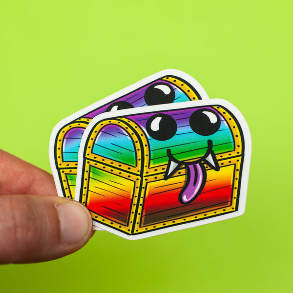 Mimic Chest Gaming Stickers For Sale | Free Shipping On Orders $50 ...